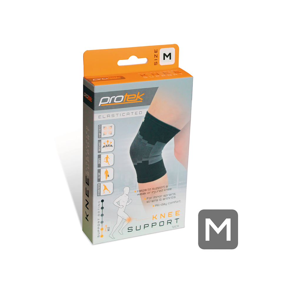 Protek Elasticated Knee Support (M) | EMT Healthcare