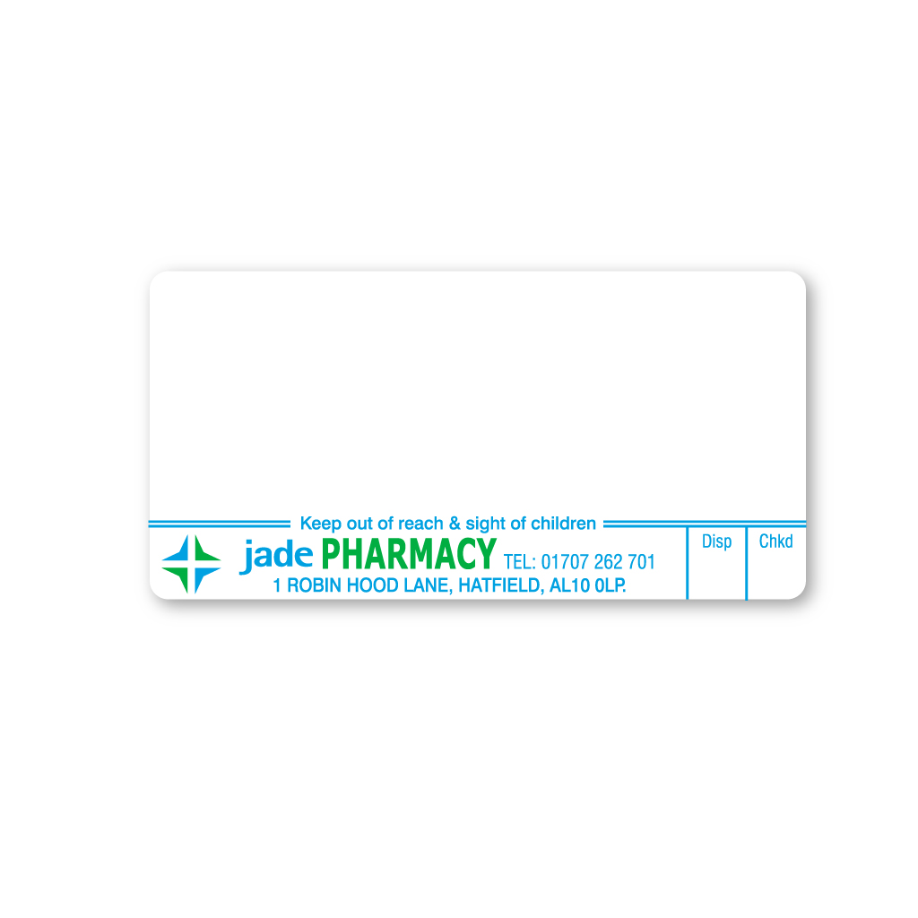 Jade Group (Robin Hood) Labels | EMT Healthcare