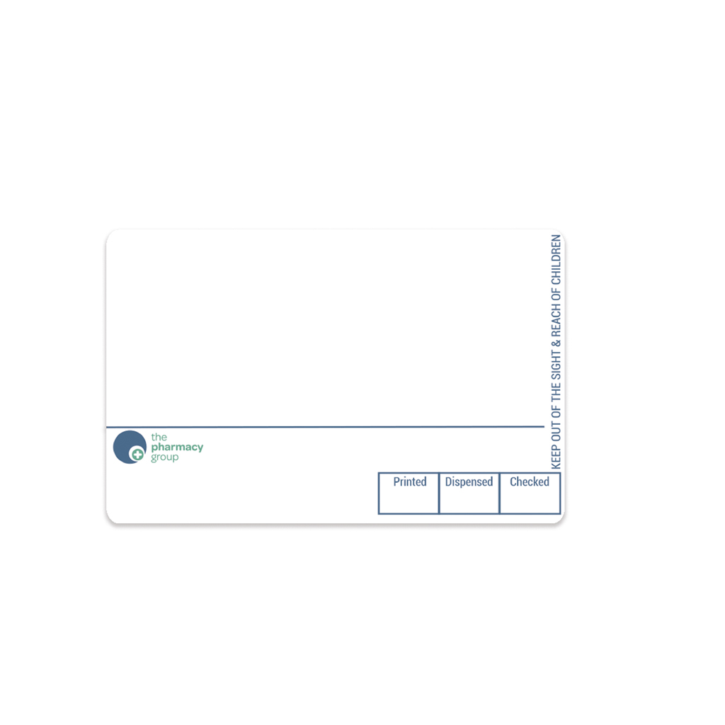 The Pharmacy Group Labels | EMT Healthcare