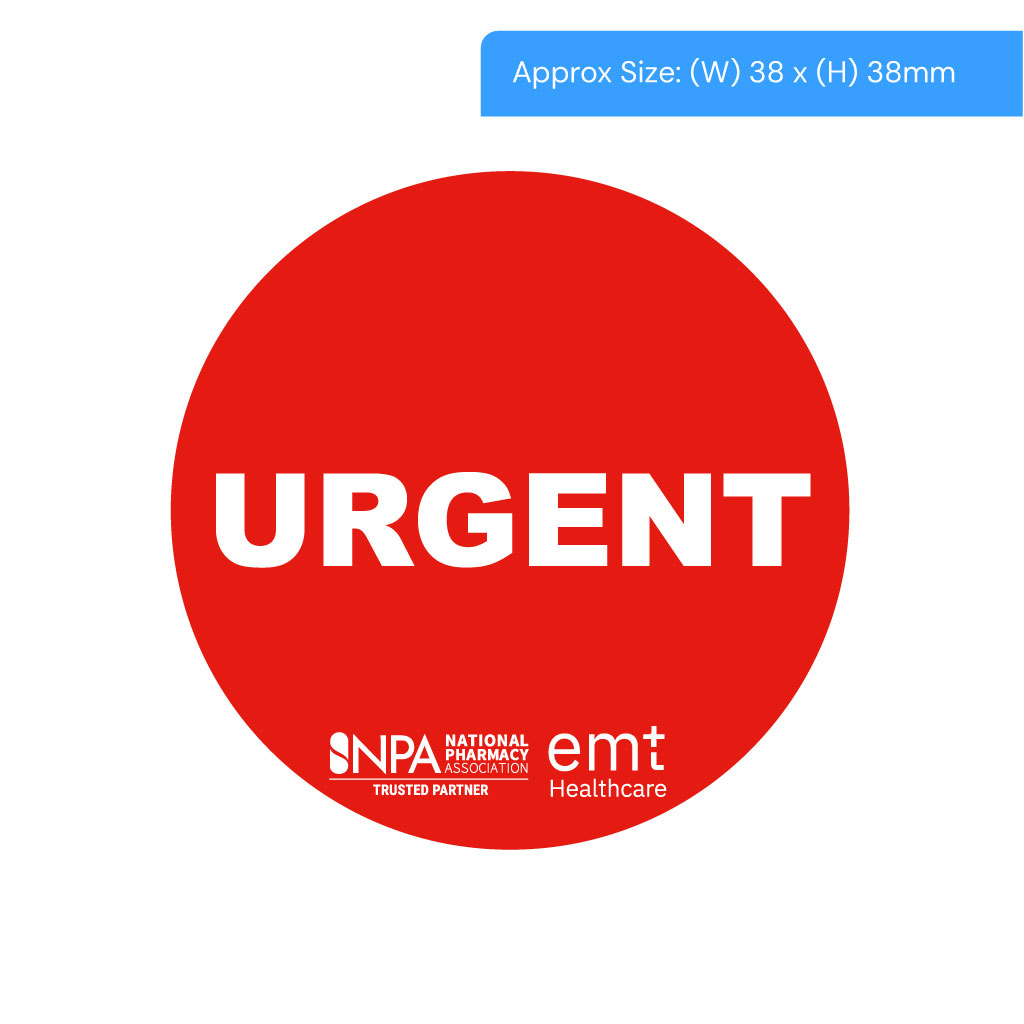 Urgent Alert Labels | EMT Healthcare
