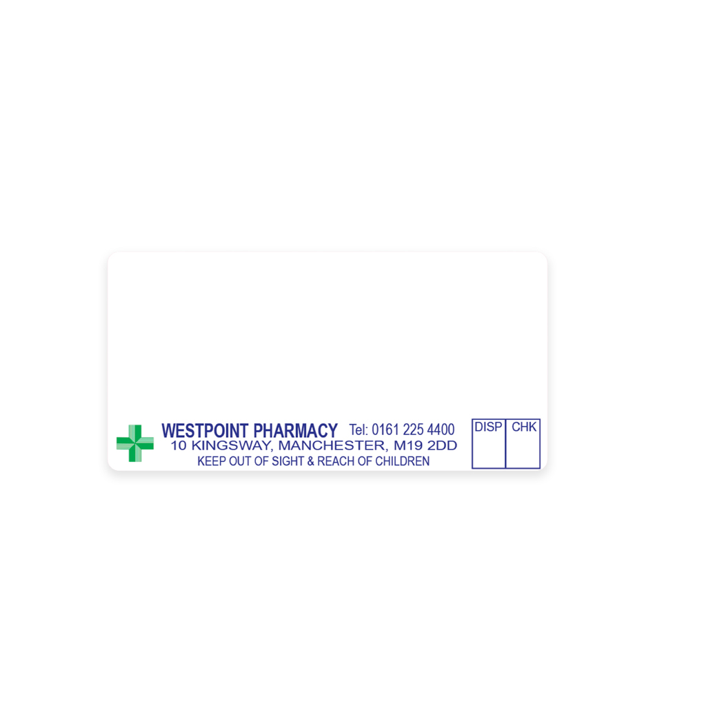 Westpoint Pharmacy Dispensing Labels | EMT Healthcare