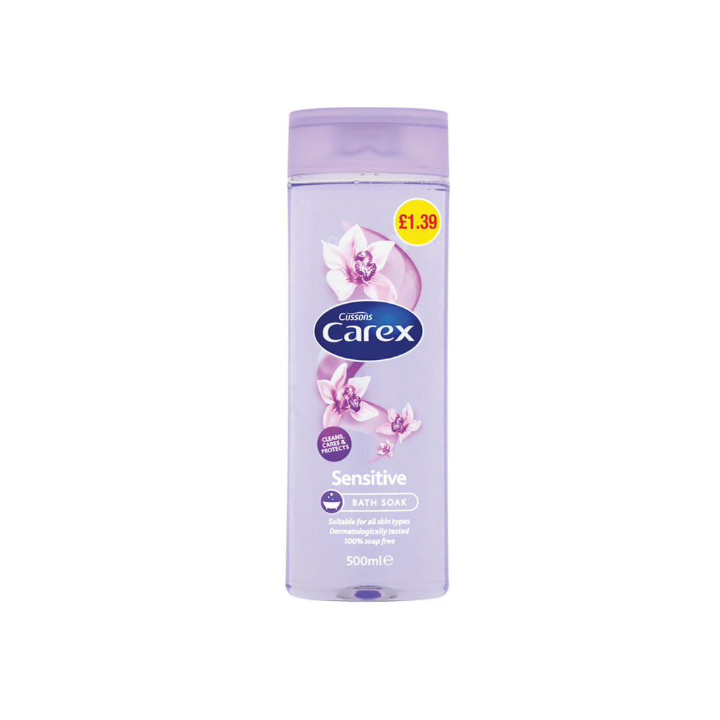 Carex Bath Sensitive 500ml | EMT Healthcare