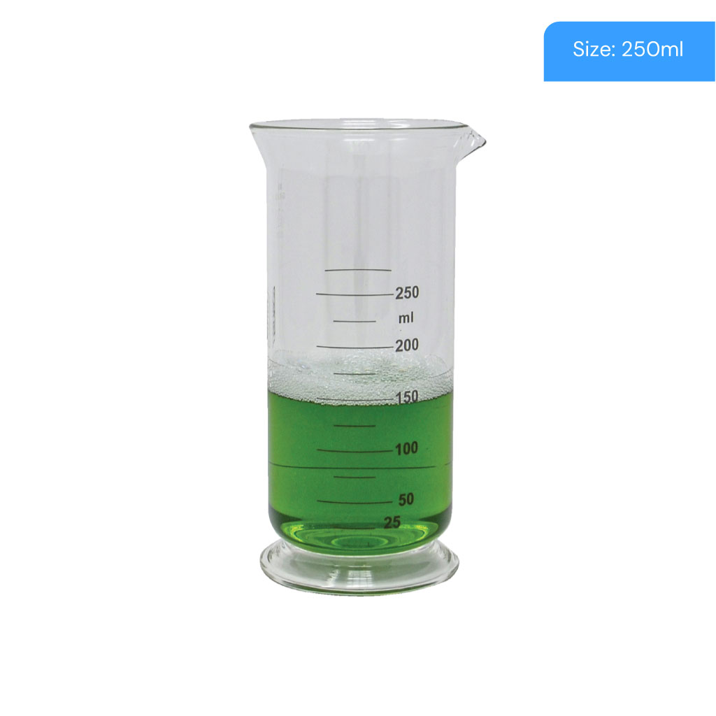 Graduated Beaker Glass Measure 250ml | EMT Healthcare